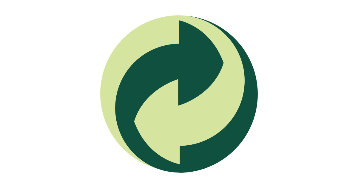 Étiquette Autocollante Personnalisée Avec Logo Recyclage